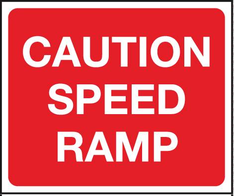 Caution Speed Ramp - Heightrestrictionbarrier.co.uk