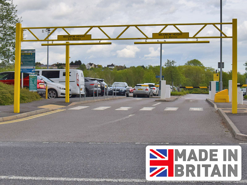 Fixed Height Barrier (Ladder Style) - Heightrestrictionbarrier.co.uk